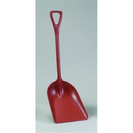 Poly Pro Tools Tuffy 14 in Scoop Shovel, Poly, Red P-6982-R | Zoro